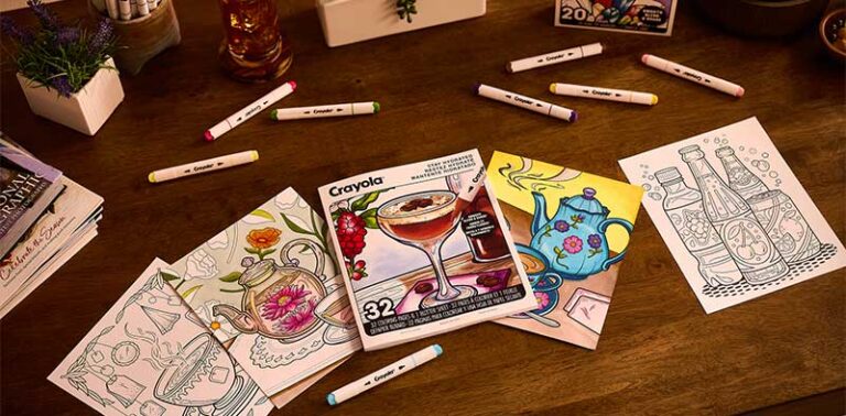 Crayola Grows Up: New Adult Coloring Line Brings Creativity Back to the ...